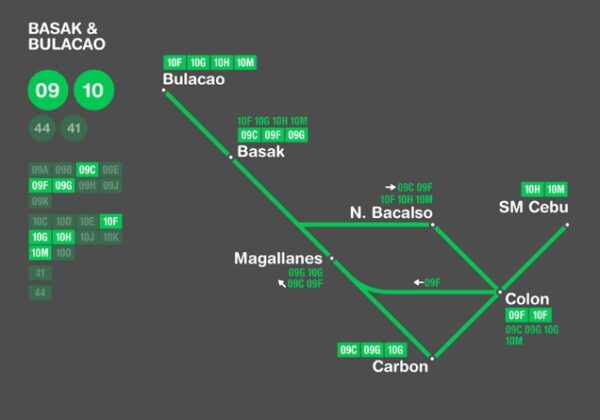 Cebu Jeepney Routes | Cebu Jeep Code and Route Map | 2023